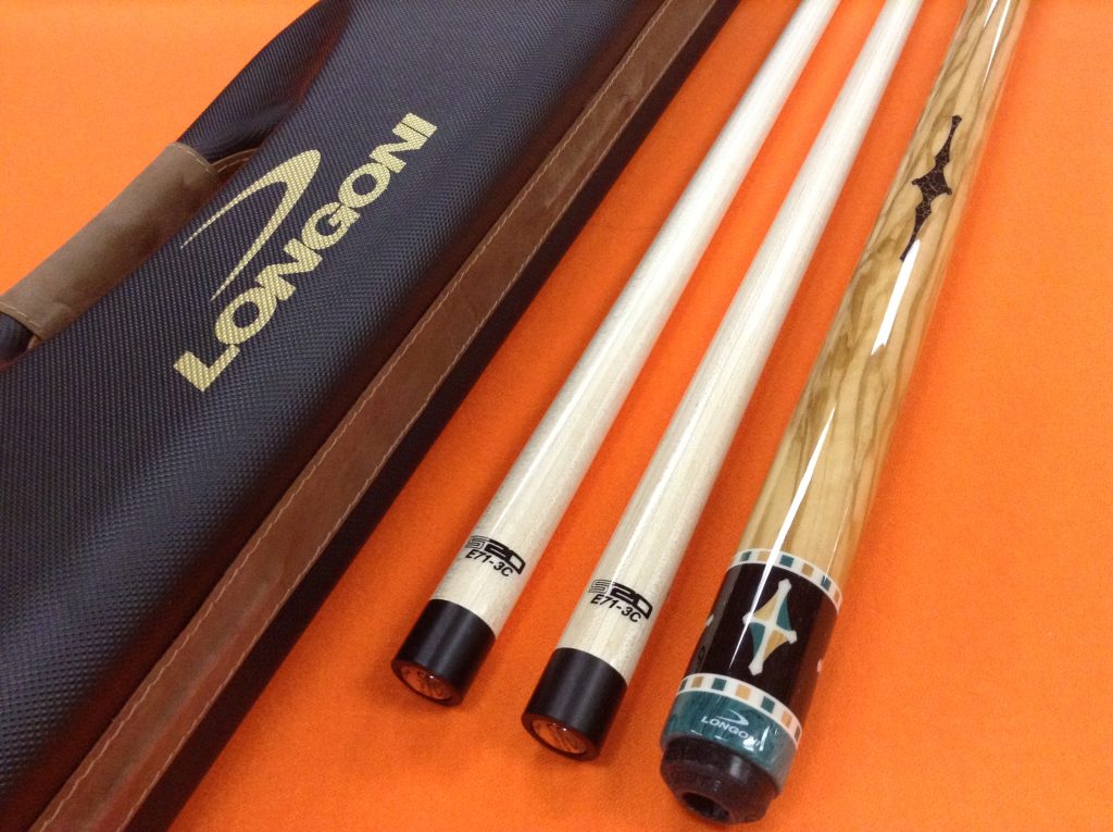 LONGONI CAROM CUE THE KING WITH S20 SHAFTS. - California Billiards ...