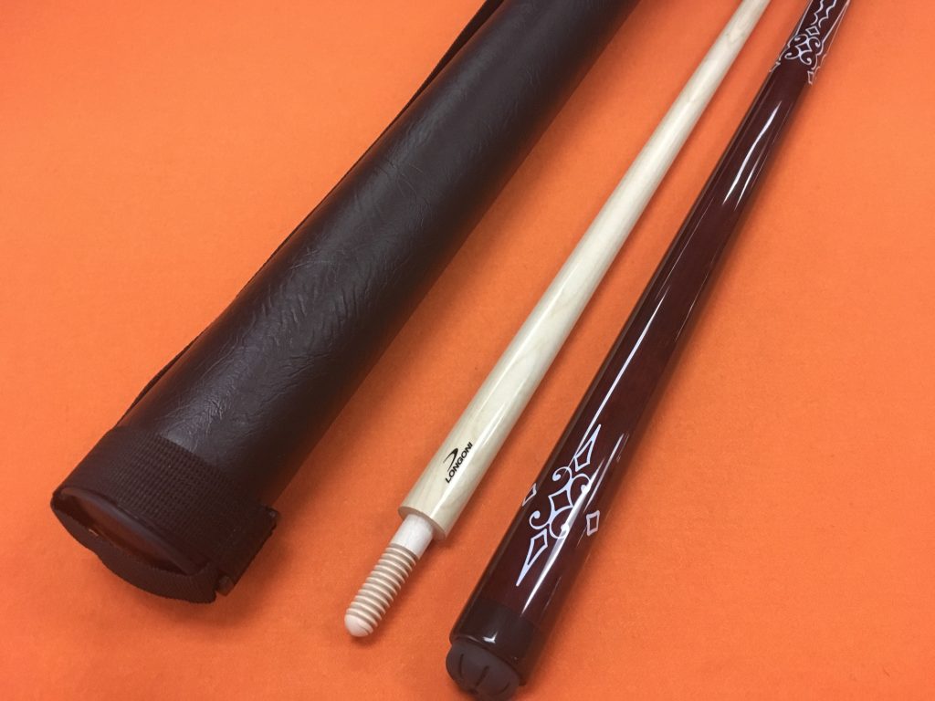 LONGONI CAROM CUE RAVENNA RED & CASE. - California Billiards | Longoni ...