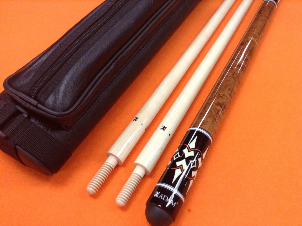 ADAM CAROM CUE OSAKA WITH 2 SHAFTS & CASE - California Billiards ...