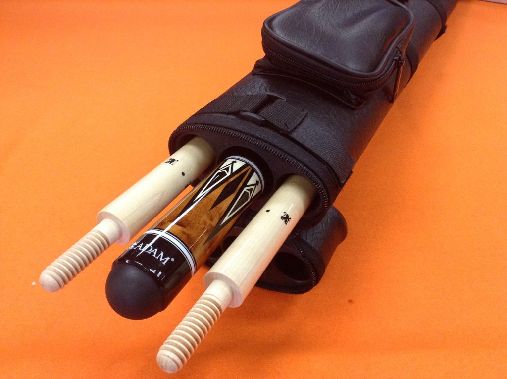 ADAM CAROM CUE NIGATA WITH 2 SHAFTS & CASE. - California Billiards ...
