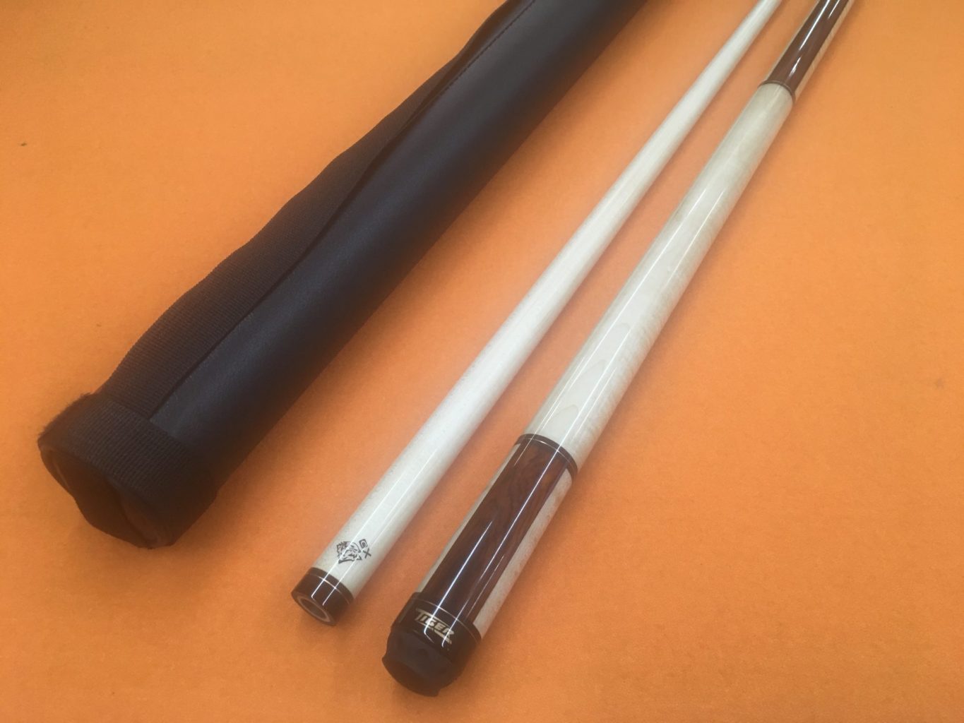 TIGER CAROM CUE X2C-1 WITH CASE. - California Billiards | Longoni ...