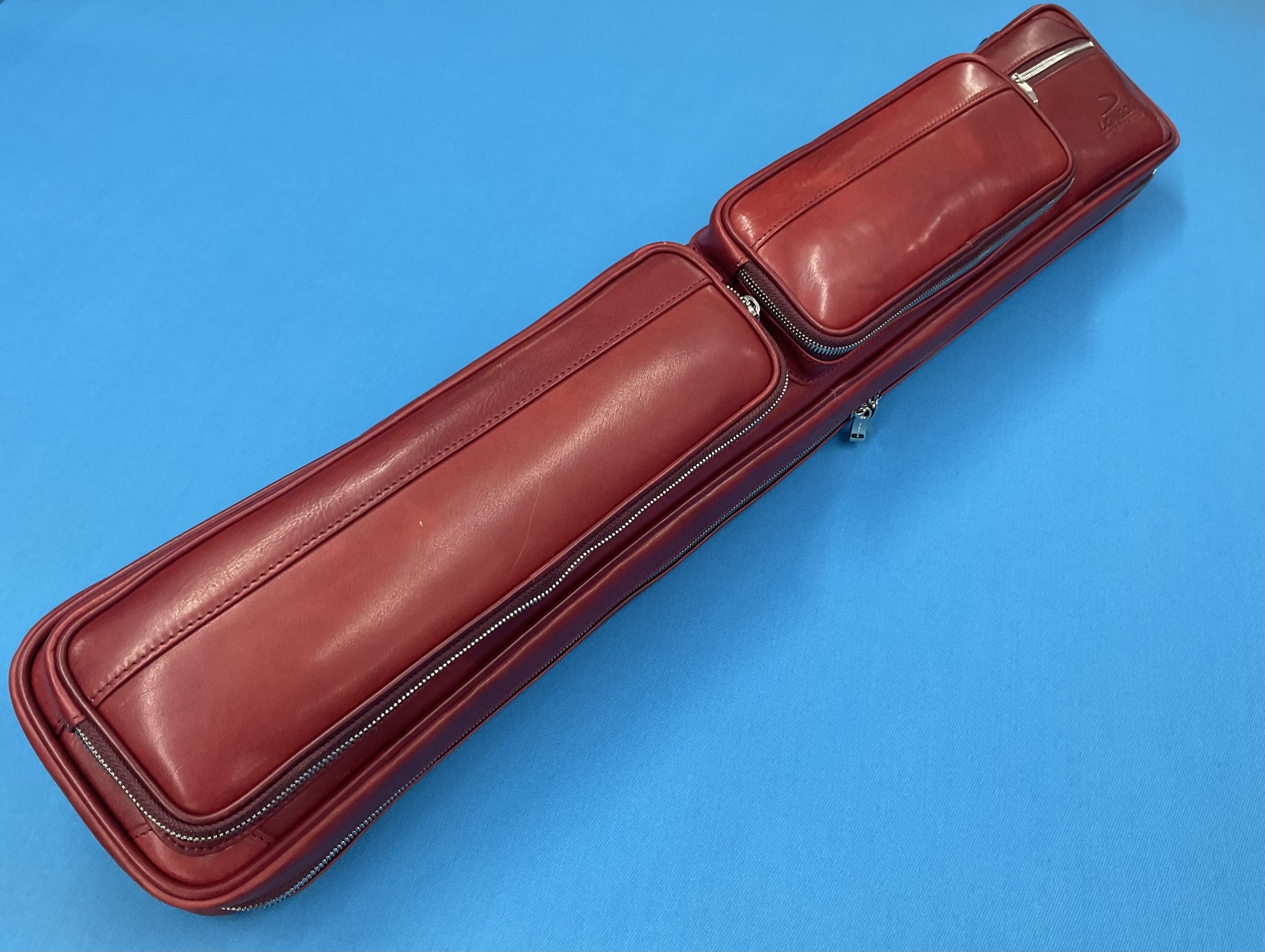 LONGONI LEATHER CASE FLORENTIA 4 x 8 ** TOP NOTCH ITALIAN CRAFTMANSHIP ...